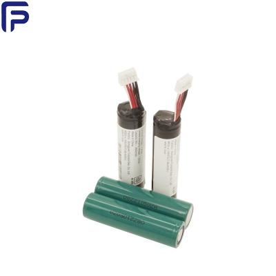 China 3.7 V PVC Lithium Ion Battery Pack 3000mAh 300 Cycles Customized Size for sale