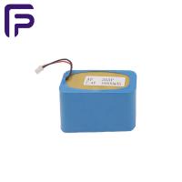 China Blue Li-Ion Cell Lithium Battery Pack 2S5P 7.4V 10000mAh 2000 Cycles for sale