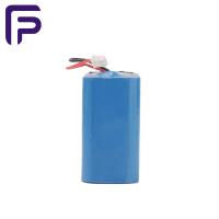 China Blue Li-Ion Cell Lithium Battery Pack 2S5P 7.4V 10000mAh 2000 Cycles for sale