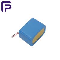 China Blue Li-Ion Cell Lithium Battery Pack 2S5P 7.4V 10000mAh 2000 Cycles for sale