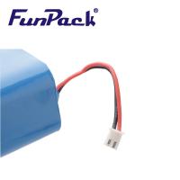 China Blue Li-Ion Cell Lithium Battery Pack 2S5P 7.4V 10000mAh 2000 Cycles for sale