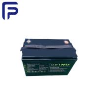 China 12.8V 100Ah 1280Wh LiFePO4 Lithium Battery Rechargeable Lead Acid Replacement Battery for sale