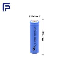 China OEM Li-Ion Battery Cell 3.7V 800mAh Icr 14500 Li Ion Rechargeable Battery for sale