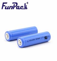 China OEM Li-Ion Battery Cell 3.7V 800mAh Icr 14500 Li Ion Rechargeable Battery for sale