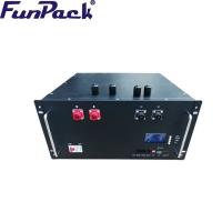China Rechargeable 48V 100ah Rack LiFePO4 Battery Module For Home And Industrial Energy Storage for sale