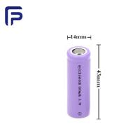 China Norminal Power Lithium Ion Battery Cells Rechargeable 3.7V 650mAh 16.5g Weight ODM for sale