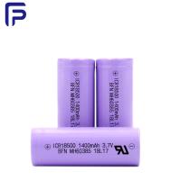 China Flash Light Lithium Ion Battery Cells 18500C 1400mAh For Household Equipment for sale