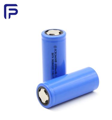 China 26650C Lithium Ion Battery Cells Rechargeable 4500mAh 3.7Volt 500 Cycles Life for sale