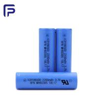 China 500 Cycles Life Lithium Ion Battery Cells 3.7V 18650C 2200mAh for sale