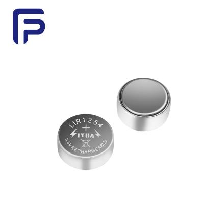 China 3.8V 65mAh Rechargeable Button Battery For Bluetooth TWS Headphone for sale