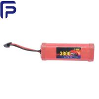 China 3800mAh Rechargeable Ni Mh Battery 9.6 Volt 680mA With PCB 500 Cycles Life for sale