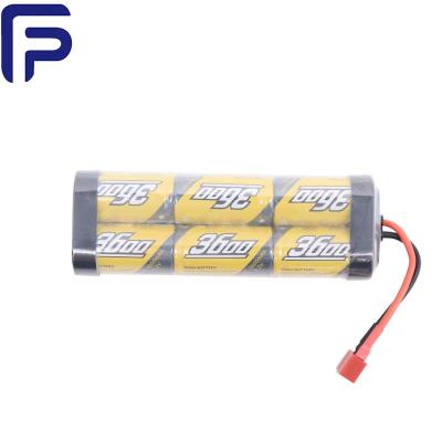 China 1.2V Rechargeable Ni Mh Battery 3600mAh 620mA 500 Cycles Life for sale