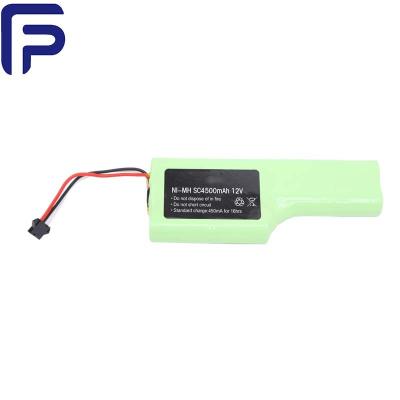 China 12V Ni Mh Battery Pack 4500mAh Industrial For Vacuum Cleaner for sale