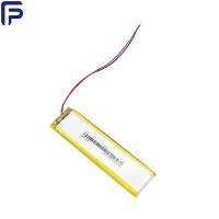 China 3.7 V 930mAh Rechargeable Lithium Polymer Battery  For Heating Belly Button for sale