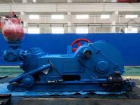 China HTB800 Diesel Engine Driven 800HP Drilling Mud Pump For Oil Field Drilling / Grouting for sale