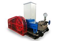 China High Efficiency Polymer Pump , Triplex Horizontal Plunger Type Pump for sale
