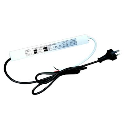 China Slim LED Waterproof Power Supply IP67 SAA Constant Voltage For Strip Light for sale