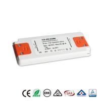 China Class 2 LED Driver 24V DC 60W Plastic Power Supply For LED Strip Light for sale