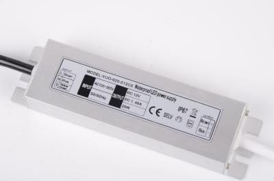 China Waterproof DC 12V 20W Slimline LED Driver Start Delay Design For Strip Light for sale