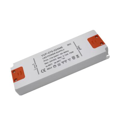 China AC To DC Ultra Thin LED Power Supply Plastic Case For Bath Room OEM ODM for sale
