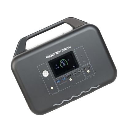 China Outdoor Emergency 1000w Portable Power Generator Solar Rechargeable Power Station for sale