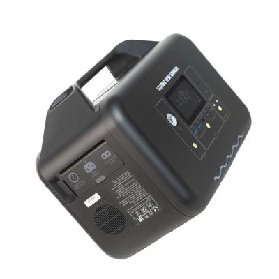 China 220V Pure Sine Wave Outdoor Portable Power Station 1000W 1440Wh Energy Storage Battery for sale