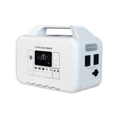 China 600w 672Wh Energy Storage System Portable Power Station LiFePO4 Battery 220VAC for sale