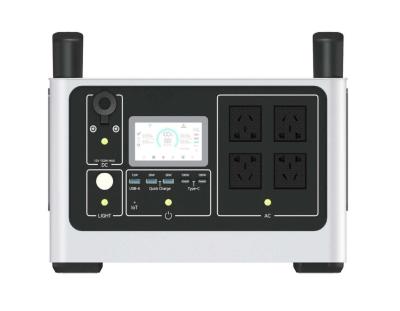 China 2000w 1440Wh MPPT Portable Power Energy Storage Emergency Mobile Outdoor Power Supply for sale