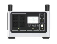 China LiFePO4 Battery 2000w 220V Pure Sine Wave Portable Energy Solar Generator Power Station for sale