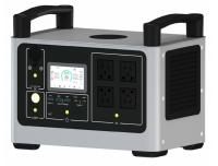 China 2000W 110V/220V Pure Sine Wave Outdoor Power Bank Portable Solar Power Station LiFePO4 for sale