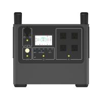 China 2000w 110V/220V Pure Sine Wave Solar Battery Portable Power Station With Solar Panel for sale