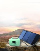 China 1000W 110V/220V Pure Sine Wave Outdoor Power Bank Portable Solar Power Station LiFePO4 for sale