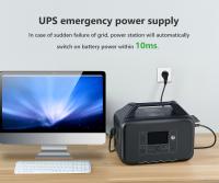 China 1000W Charge Backup Camping Outdoor LiFePO4 Battery Supply Portable Solar Power Station for sale