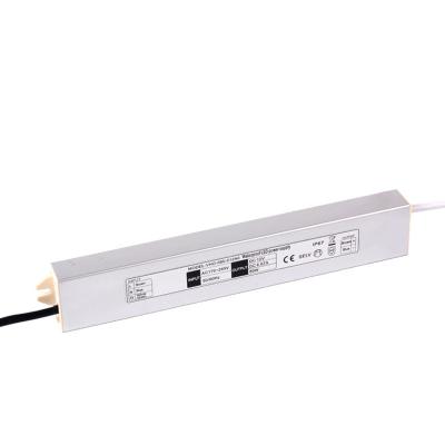 China OEM Strip Light LED Driver AC265V To 24V 30W IP67 Constant Voltage Power for sale