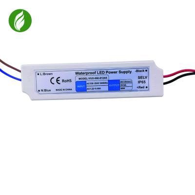 China Ultralight Strip Light LED Driver 12V 5A Plastic 163x43x33mm for sale