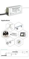 China RoHS 640mA LED Constant Current Power , Lightweight Flood Light Driver for sale