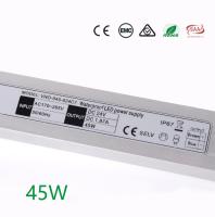 China SMPS 1.88A Ultra Slim LED Driver , Outdoor LED Waterproof Power Supply IP67 for sale