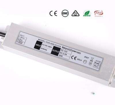 China Neon Flex Slimline LED Driver AC TO DC Flicker Free Lightweight for sale
