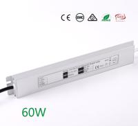 China RoHS Switching Mode Slim LED Driver 12V 60W 5A Anti Insulation for sale