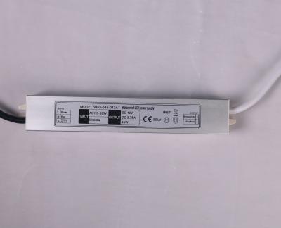 China Flicker Free DC 12V Outdoor LED Driver Ultra Slim 45W For Strip Light for sale