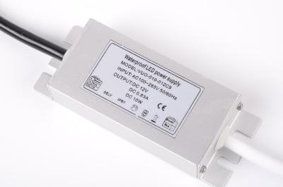 China 0.83A 105g Ultra Thin LED Driver , Waterproof IP67 Slim LED Power Supply for sale