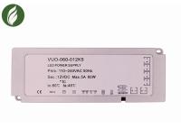 China 60W 5A Ultra Thin Under Cabinet LED Driver Durable Anti Erosion for sale