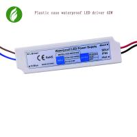 China SAA Lightweight 24V LED Strip Power Supply , Flameproof LED Driver For LED Strip for sale