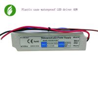 China SAA Lightweight 24V LED Strip Power Supply , Flameproof LED Driver For LED Strip for sale