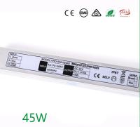 China Indoor Outdoor 24V Constant Voltage Driver , Slim AC DC Transformer For LED Lights for sale