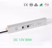 China 50/60 Hz Ultra Slim LED Driver , Heatproof 12V Constant Voltage Driver for sale