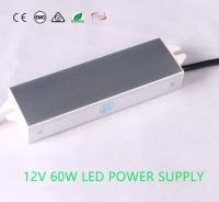 China 60W Lightweight 24VDC Outdoor Power Supply , Moistureproof CV LED Driver for sale