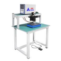 China Semi Automatic Spot Welder Cylindrical 18650 Resistance Spot Welding Machine for sale
