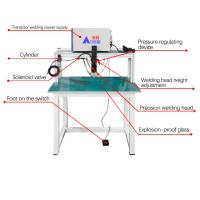 China Transistor Battery Tab Spot Welding Machine 18650/21700 Battery Pack for sale