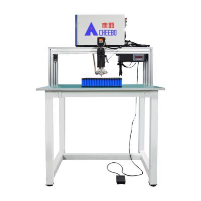 China Bench Type Semi Automatic DC Battery Tab Spot Welding Machine Cell Use for sale